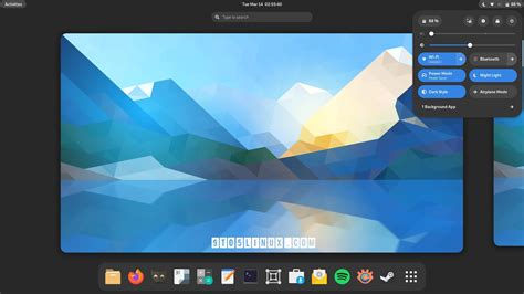 First Look at the GNOME 44 Desktop Environment on Fedora Linux 38 ...