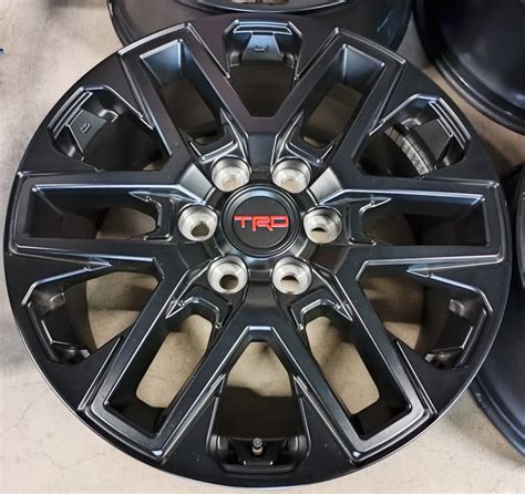 2025 Toyota Tundra Trd Oem Wheels Rims 20x8 6x5 5 Gloss Black Socal