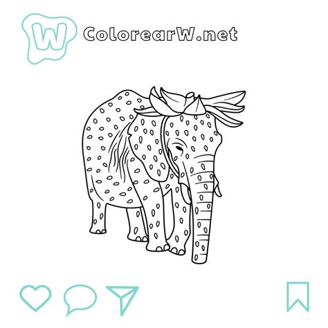 20 Strawberry Elephant Para Colorear Descargar Pdf Gratis