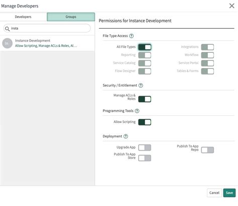 Limit Application Scope For User Page 2 Servicenow Community