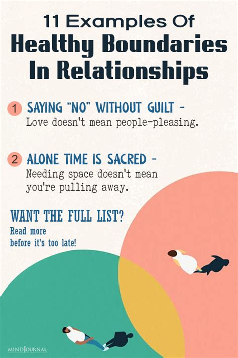 11 Essential Examples Of Healthy Boundaries Every Relationship Needs