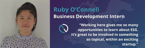 Ruby Oconnell On Linkedin Intern Fintech Esg