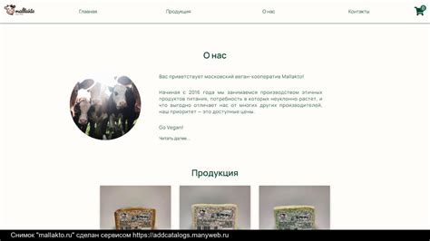 Информация о сайте mallakto.ru - обзор, рейтинг, контакты, анализ на ...