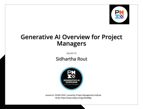 Sidhartha Sankar Rout On Linkedin Ai Projectmanagement
