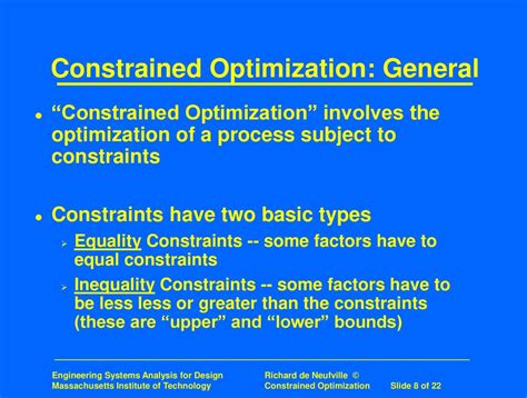 Constrained Optimization Part 1 Ppt Download