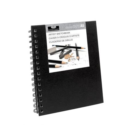 Royal And Langnickel Artists Spiral Bound Sketchbook A5 Clark Craft