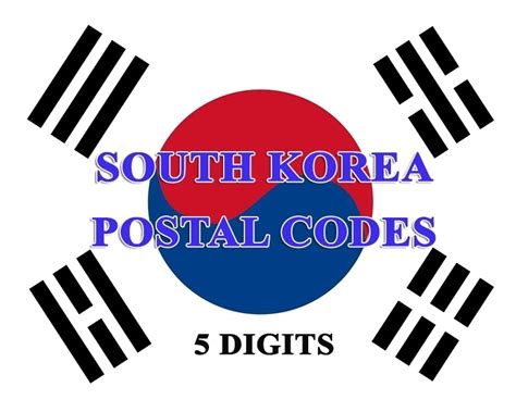 Latest South Korea Postal Codes Zip Code Updated 2023