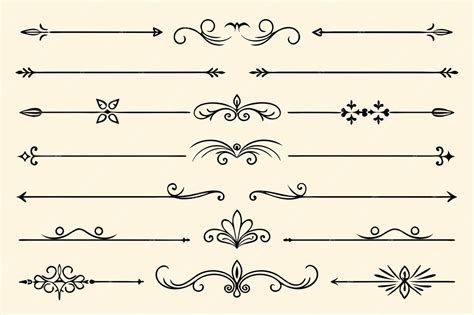 Decorative Lines Vector Graphics Illustration Eps Source File Format Lossless Scaling Icon