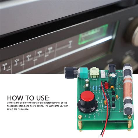 Am Radio Transmitter Diy 600khz1500khz Amplitude Modulation Transmitter With A 3 5mm Jack 512v