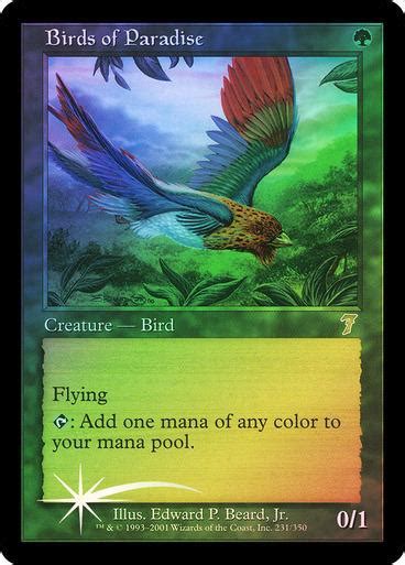 Birds Of Paradise Foil 231 Prices Magic 7th Edition Magic Cards