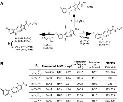 Synthetic Route Of Sunitinib Analogues And Physicochemical Properties