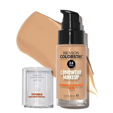 Revlon Colorstay Base Líquida Para Piel Mixta Y Grasa Maquillaje