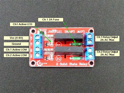 Solid State AC Relay Module V X ProtoSupplies Solid State AC Relay Module V X ProtoSupplies