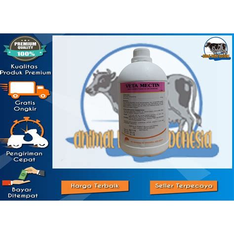 Jual Veta Mectin Oral 1liter Ivermectin 10 Obat Parasit Oral Obat