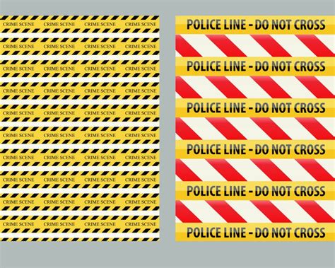 Printable Crime Scene Paper Police Tape Journal Papers True Etsy Uk