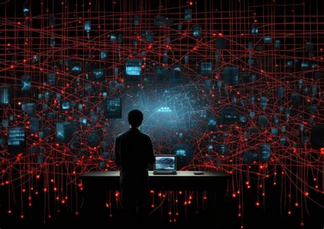 Premium Photo Ai Analyzing A Massive Flow Of Network Traffic To Identify Subtle Unusual