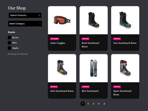 Post Grid For Products With Multiple Search Filters Unlimited Elements For Elementor