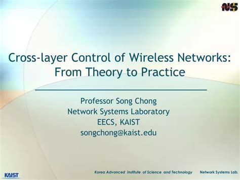 Ppt Cross Layer Control Of Wireless Networks From Theory To Practice Powerpoint Presentation