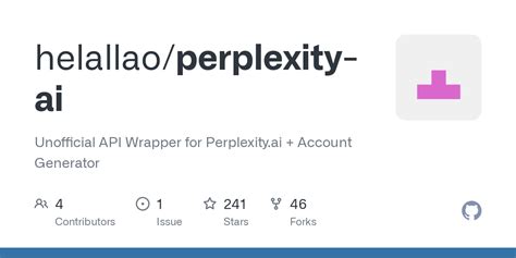 Github Helallaoperplexity Ai Unofficial Api Wrapper For Perplexityai Account Generator