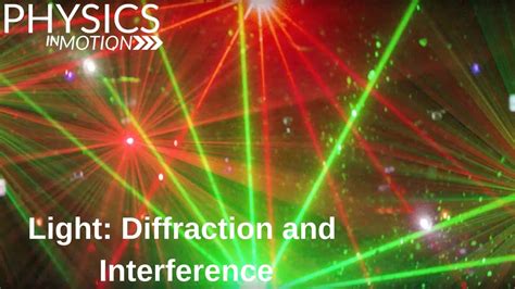 Light Diffraction And Interference Physics In Motion Youtube