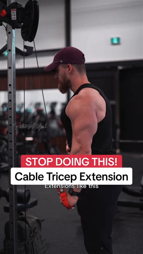 One Arm Reverse Grip Cable Tricep Extension Which Triceps Pushdown Is