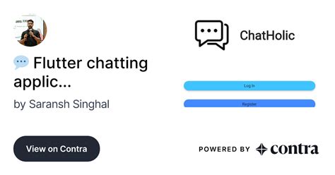 💬 Flutter Chatting Application By Saransh Singhal