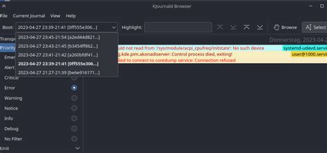 Journalctl Boot 1 And 3 And 5 Show Same Messages And Same Timestamps · Issue 27422
