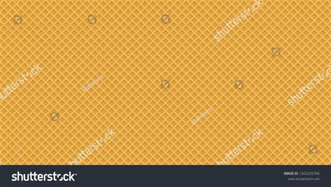 Seamless Realistic Wafer Pattern Concept Design Stock Vector Royalty Free 1262255704