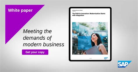 The Path To Innovation Modernization Starts With Integration Sap
