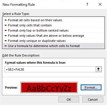 Data Validation And Conditional Formats In Excel A Accounting