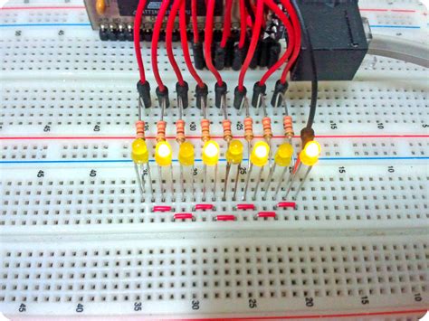 avr으로 led on off 개별 비트 별로 제어하기 avr 연습하기
