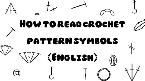 How To Read Crochet Pattern Symbols In English Basic Crochet PDF Pattern Crochet Basics