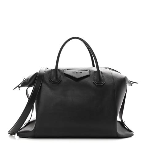 Givenchy Smooth Calfskin Large Soft Antigona Black 1181748 Fashionphile
