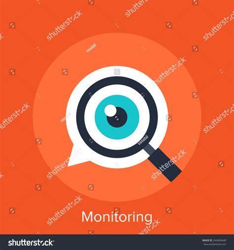 Monitoring Stock Vector Royalty Free 249409648 Shutterstock