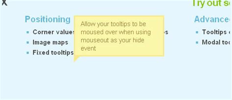 Useful Free JQuery Tooltip Plugins