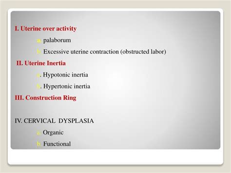 PPT ABNORMAL LABOR AND ITS MANAGEMENT PowerPoint Presentation ID