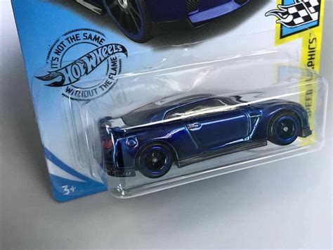 2020 Hot Wheels 17 Nissan Gt R R35 Super Treasure Hunt Mainline Hw Speed Graphics