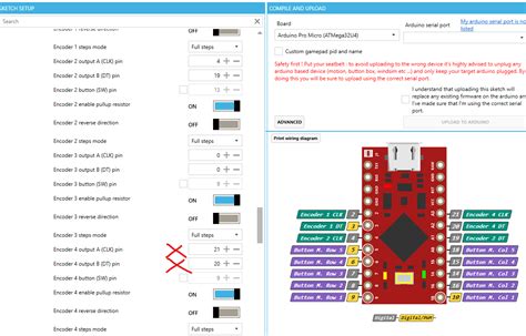 3rd 4th Nth Encoders Not Triggering On Press CW And CCW For Arduino