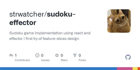 github strwatcher sudoku effector sudoku game implementation using