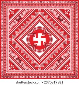Swastika Wallpaper Swastik Symbol Artwork Invoking Prosperity And
