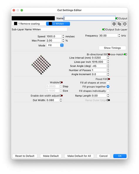 sub layer not processed lightburn software questions lightburn