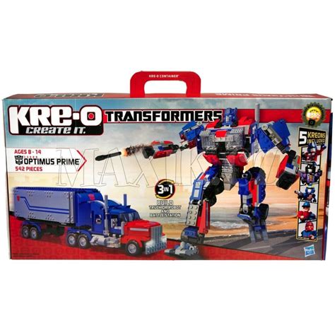 Kre O Transformers Stavebnice Optimus Prime Hasbro 30689 Maxíkovy Hračky