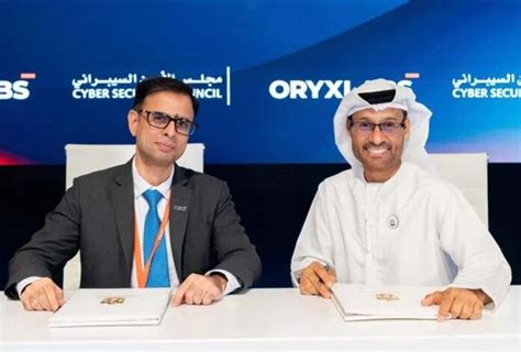 Raksha Anirveda On Linkedin Uae Cybersecurity Edge Oryxlabs Mou Infosecurity