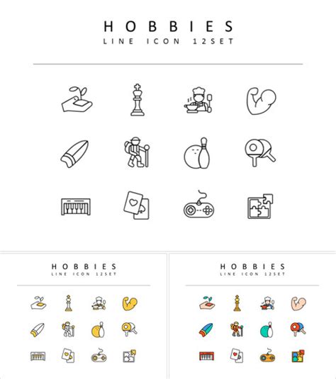 100 Hobby PPT Templates Slide Members