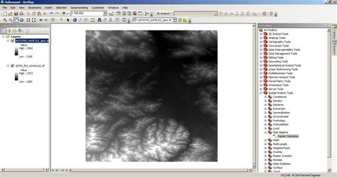 Raster Comparison Using Arcgis Digital Geography