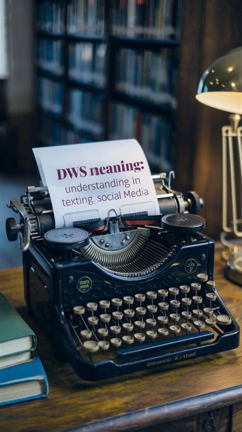 DWS Meaning Understanding In Texting Social Media And More Grammar Beacon