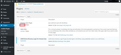 Step By Step Guide To Configure Miniorange Directory Sync Add On For Wordpress