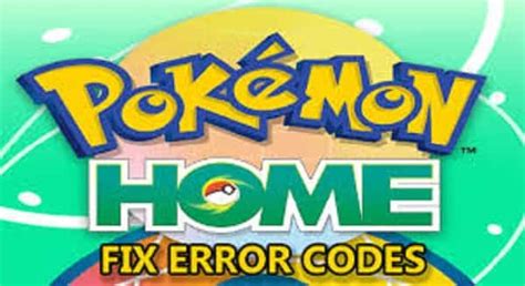 How To Fix The Pokemon Home Error Error Code 10015 NewsGater