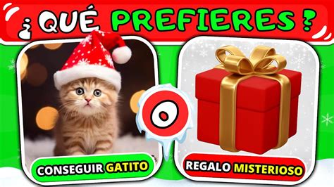 ¿qué Prefieres ¡regalos De Navidad Misteriosos 🎁 🎅🎄 Youtube