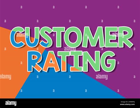 Handwriting Text Customer Rating Business Approach Each Point Of The